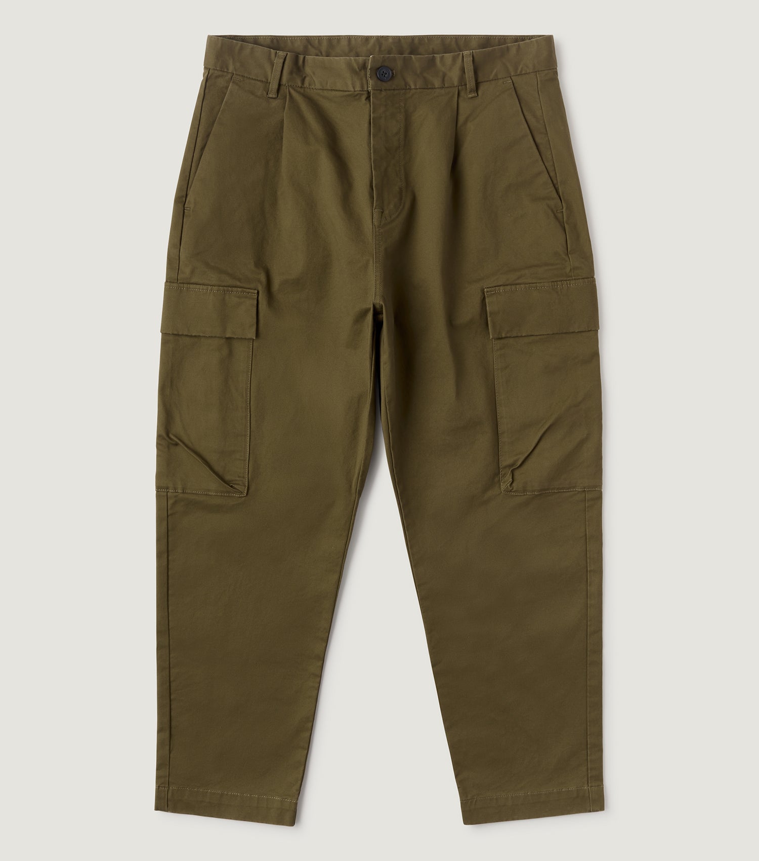 Carrot Cargo One pleg Pant 20/60 Dobby Army – BLAW